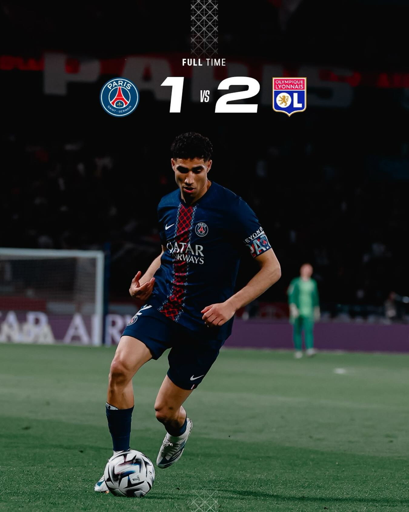 PSG vs Lyon result: 1-2 match report, stats and key moments - Mabumbe