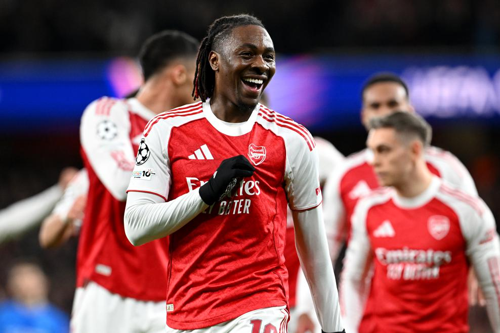 Eze Fires Arsenal Ahead in UCL Clash vs Leverkusen - Mabumbe